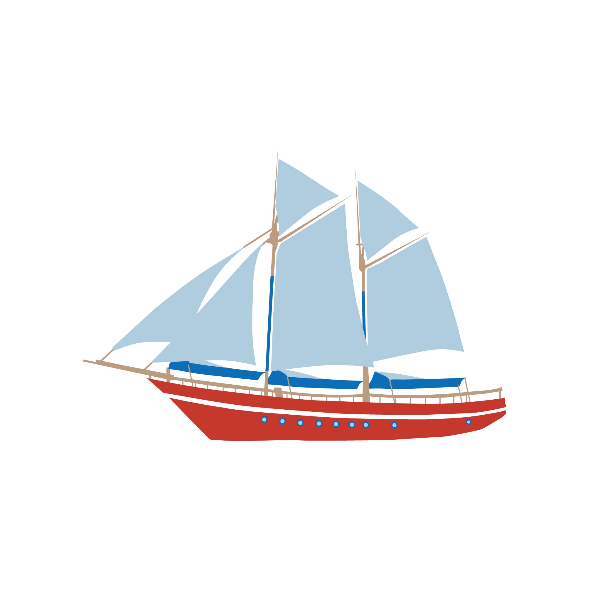 Personalized Nautical Boat Notepad, Kids Stationery - Etsy