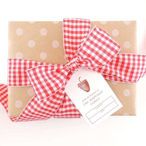 Personalized From the Kitchen of Gift Tag Labels Kitchen | Etsy