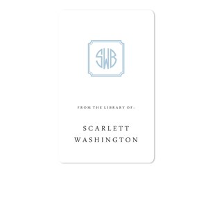 Custom Bespoke Personalized Bookplates Stickers / Bookplate Sticker Ex ...
