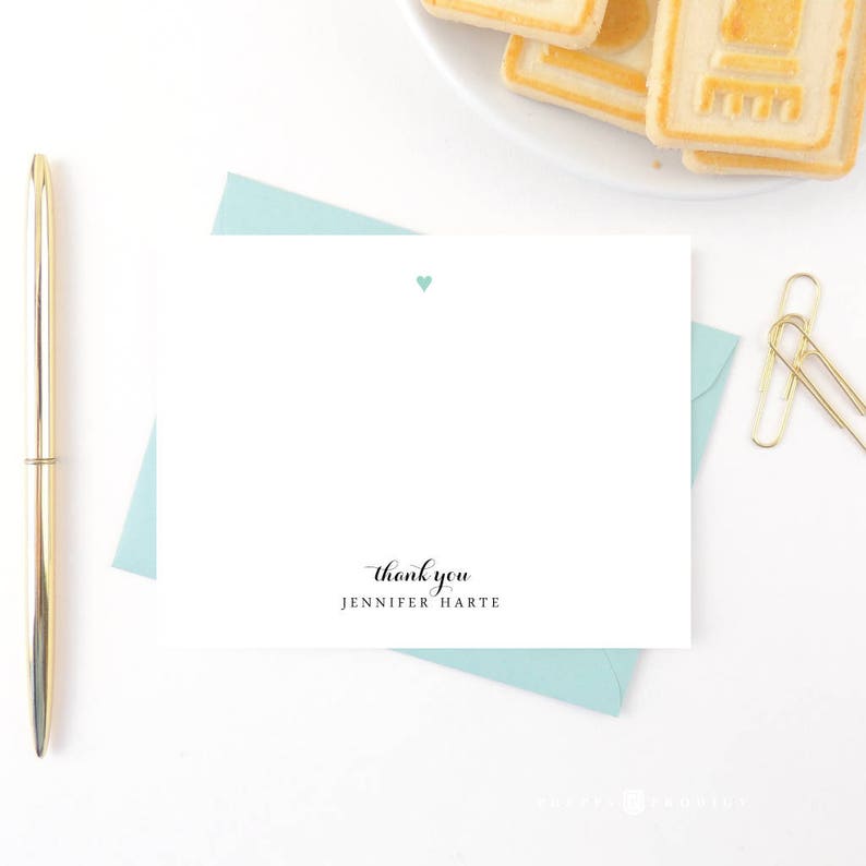 Personalized Thank You Notes Set / Personalized Thank You - Etsy