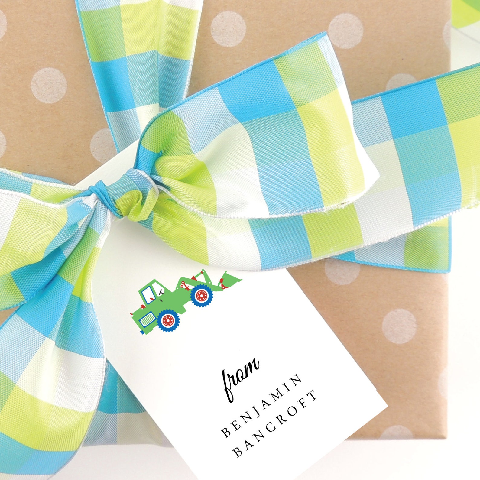 Monogrammed Gift Tags Personalized Gift Tags Custom Tags | Etsy