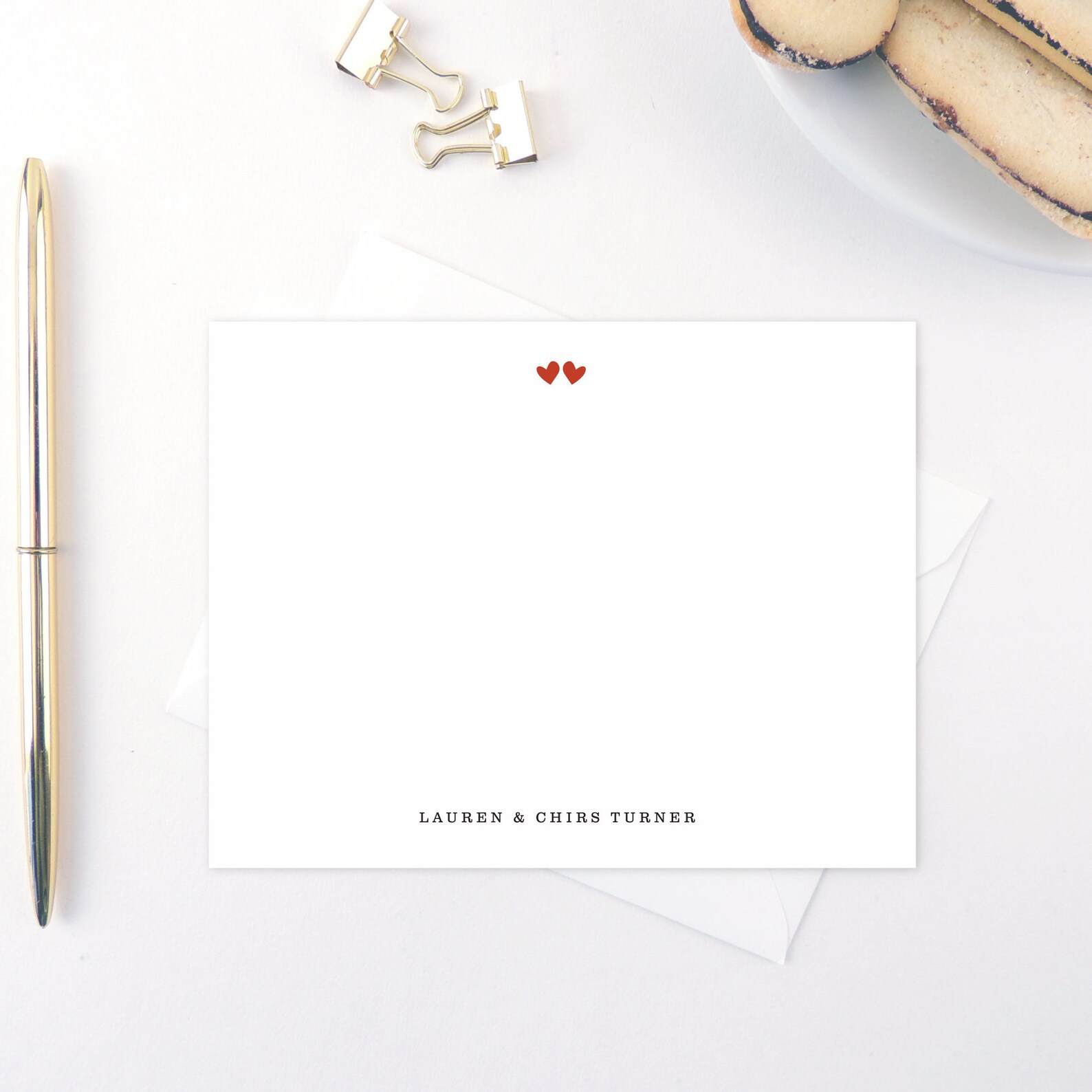 Personalized Stationery Note Card Set Handmade Everyday Note - Etsy