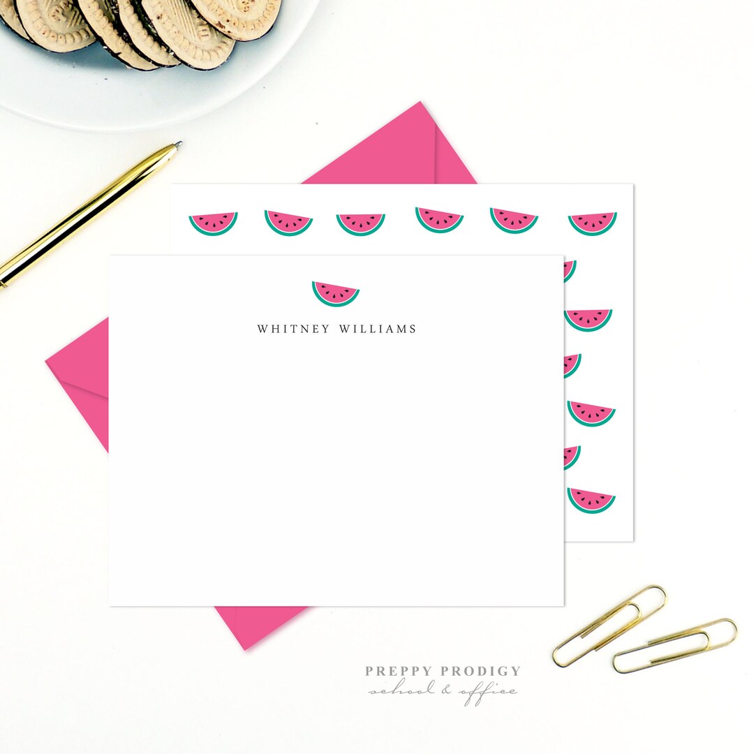 Personalized Thank You Note Card Set Handmade Everyday Note - Etsy