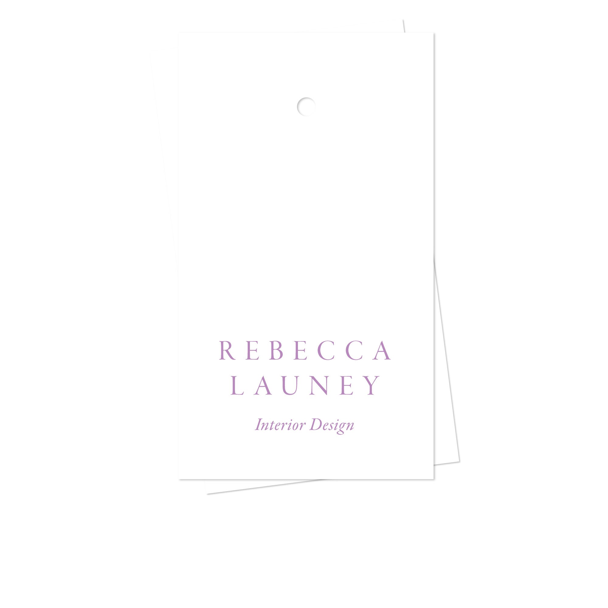 Personalized Business Gift Tags - Business Card Gift Tags ...