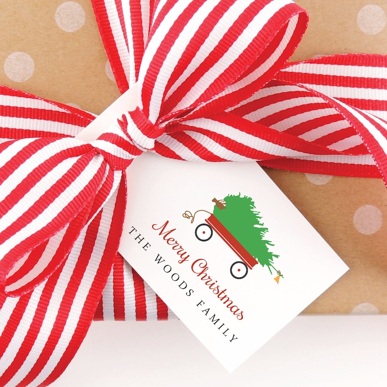 Christmas Gift Tags Personalized Personalized Holiday Gift | Etsy