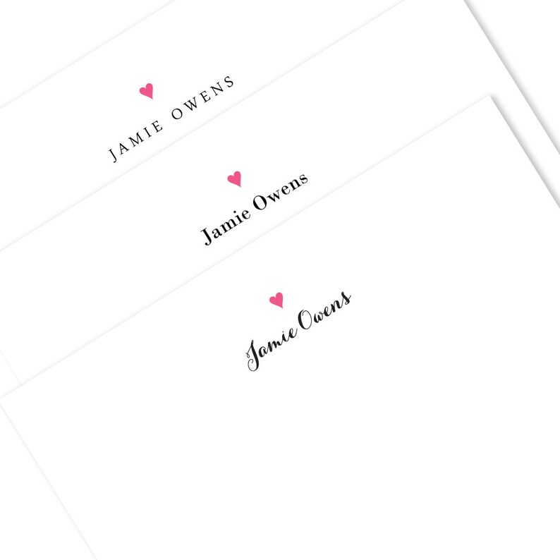 Personalized Thank You Note Card Set Handmade Everyday Note | Etsy