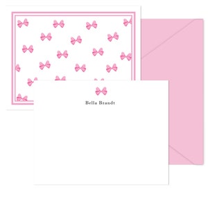 Kids Personalized Stationery Set for Girls Note Card Gift - Etsy