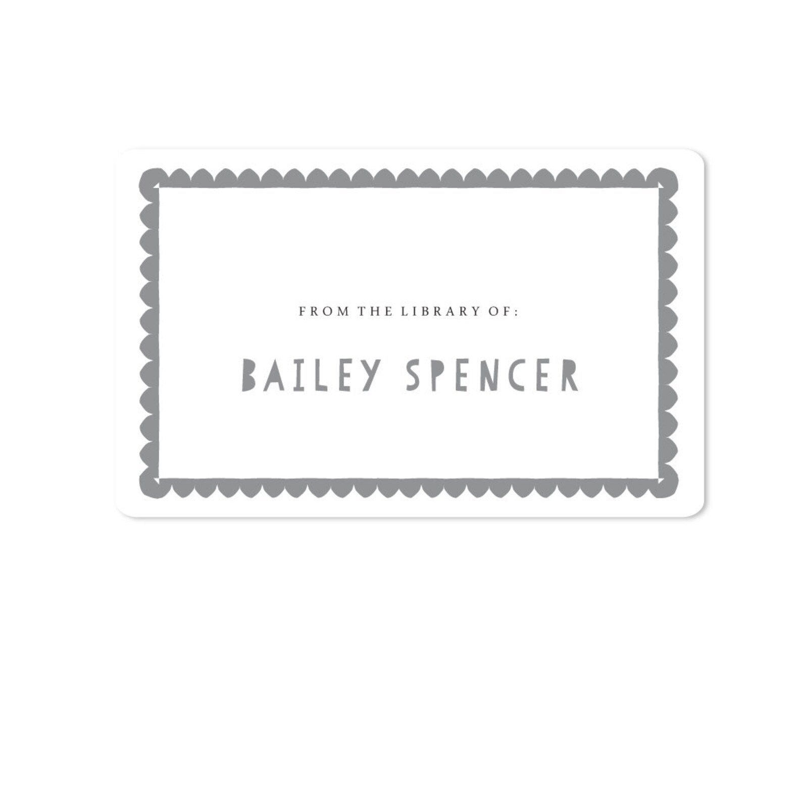 Custom Bespoke Personalized Bookplates Stickers / Bookplate Sticker Ex ...