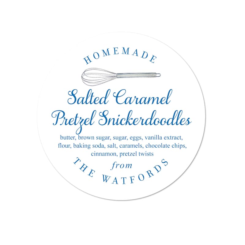 Baking Labels - Etsy