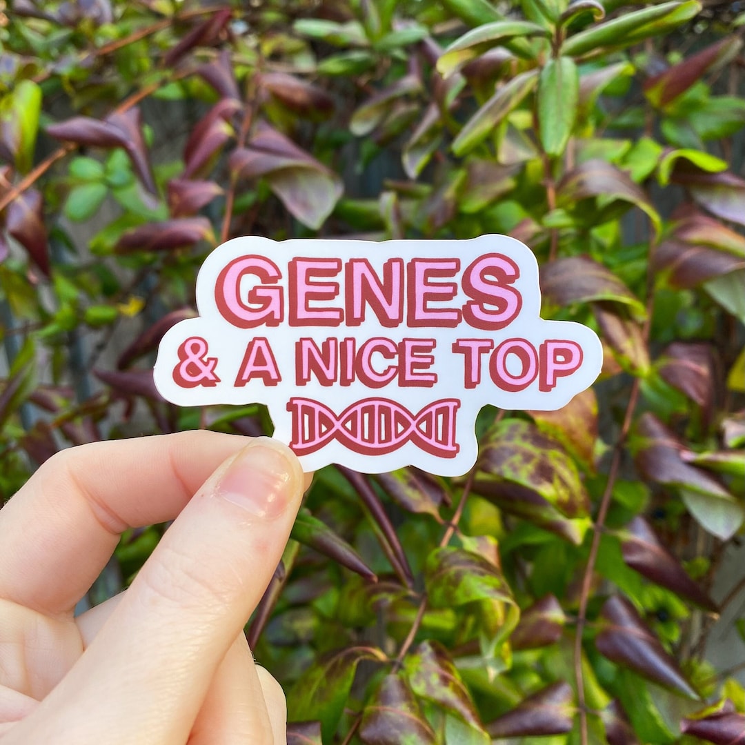 Genetics Sticker Genes and a Nice Top - Etsy