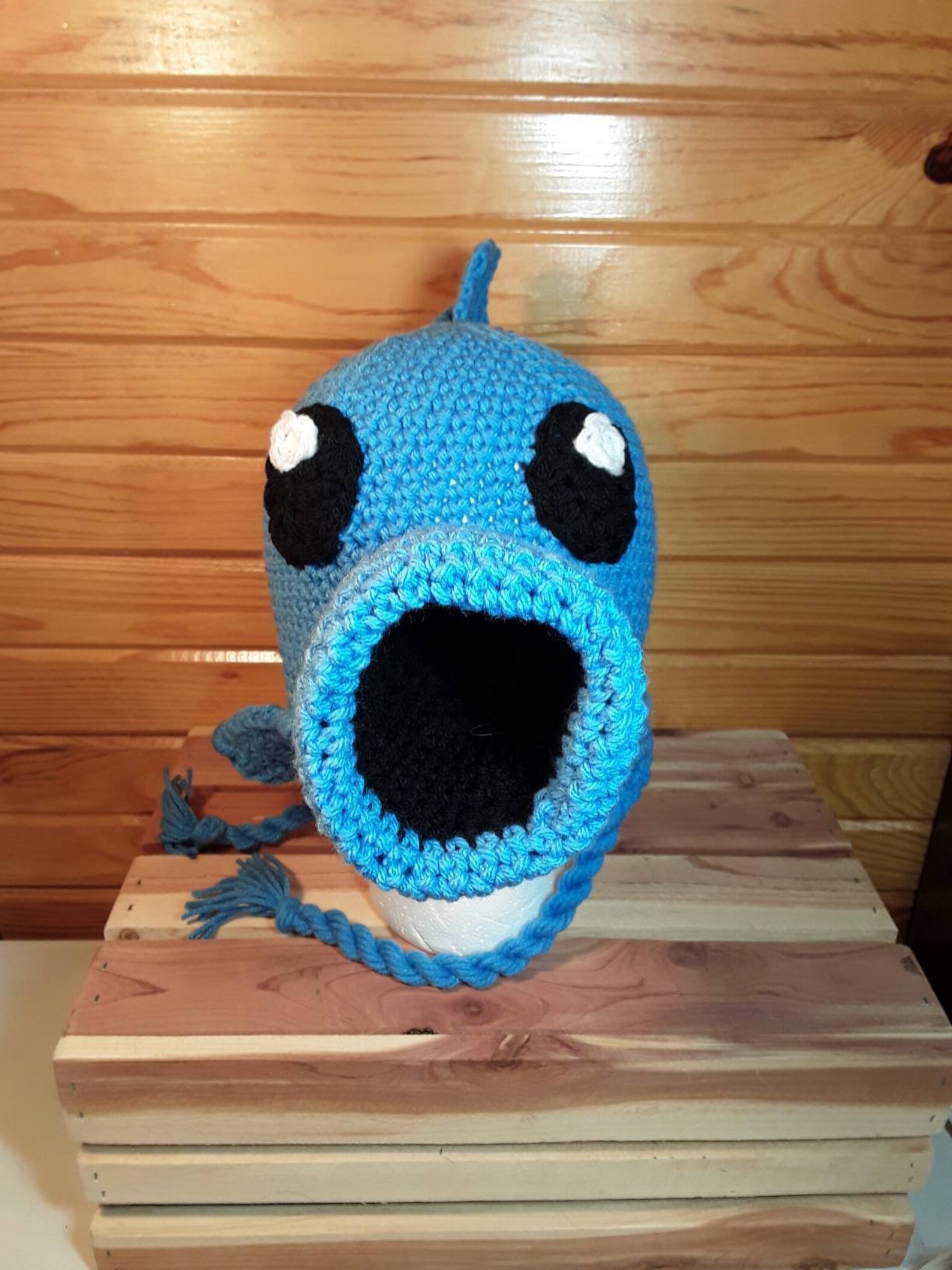 Ice Peashooter Pea Shooter Crochet Hat Beanie Stocking Cap With ...