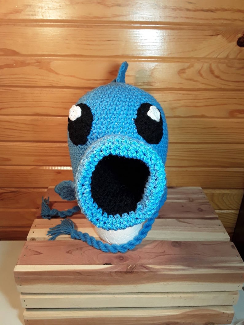 Ice Peashooter Pea Shooter Crochet Hat Beanie Stocking Cap - Etsy