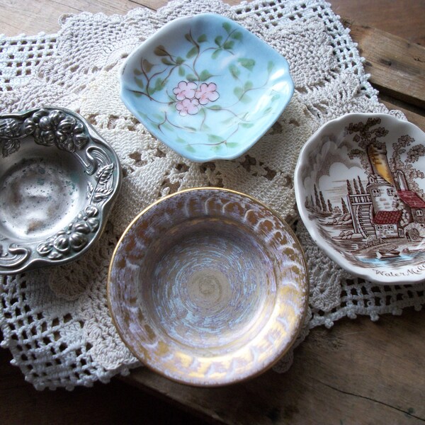 Ceramic Antique Butter Pats - Etsy