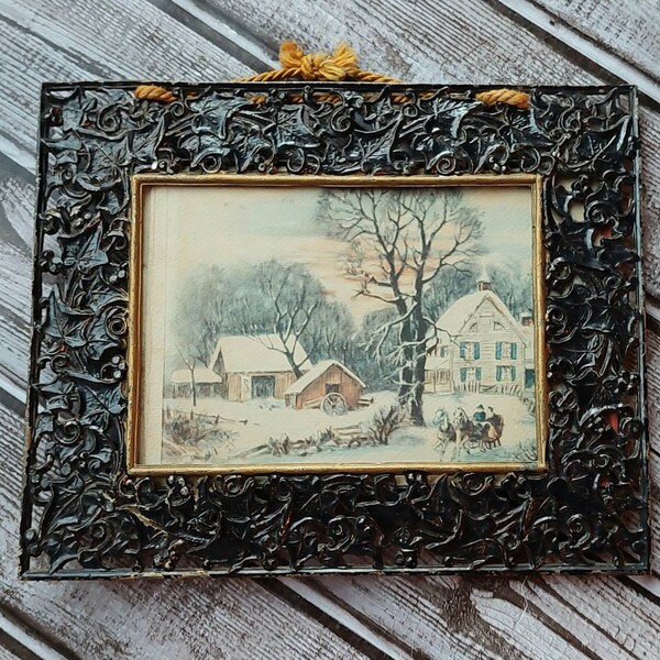 Vintage Metal Frame - Etsy