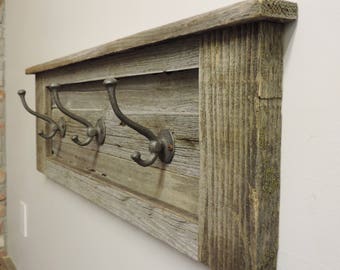 Barn Wood Coat Rack | Etsy