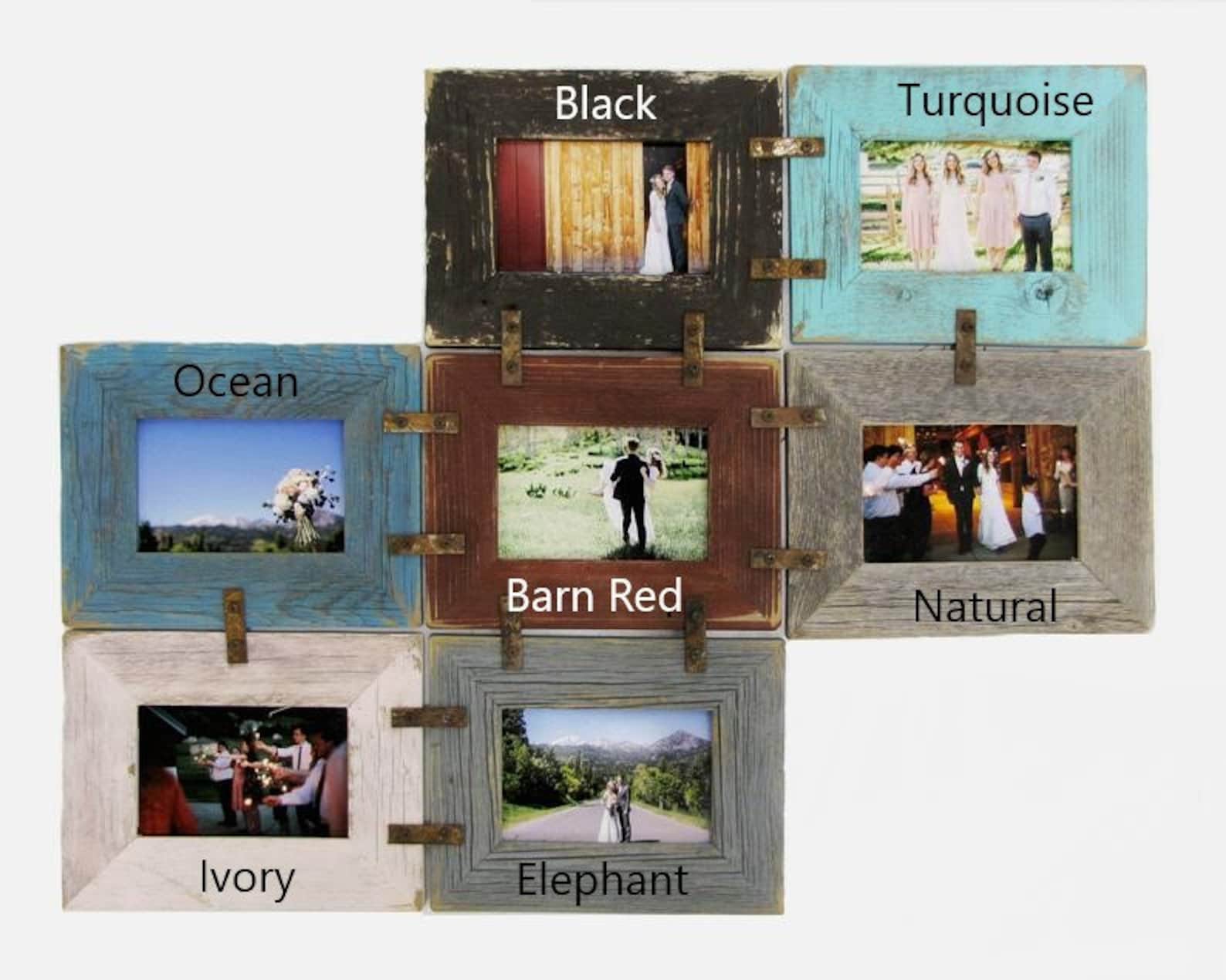 DIY 4X6 Multi Picture Frame Collage Kit for Multiple Pictures, Family ...