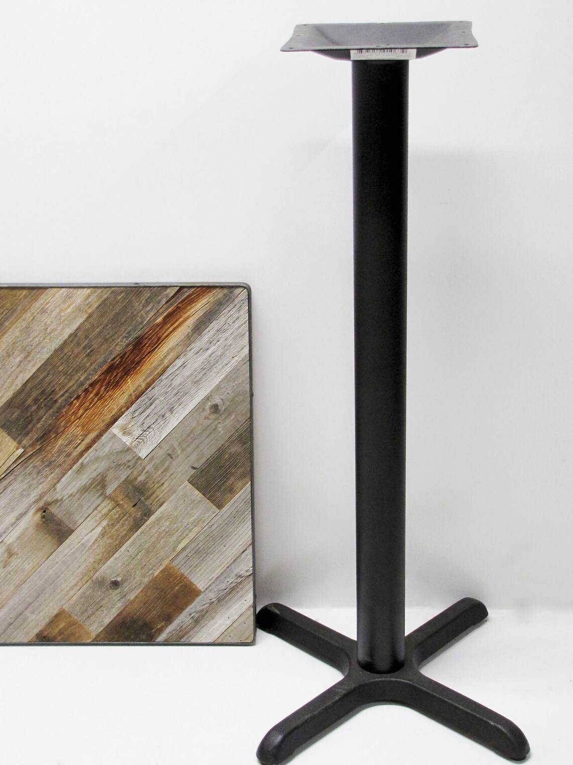 Square Bar Height Pub Table With Metal Pedestal Legs Kitchen - Etsy