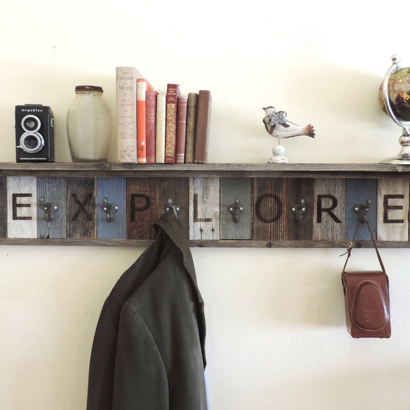 Decorative Coat Rack - Etsy