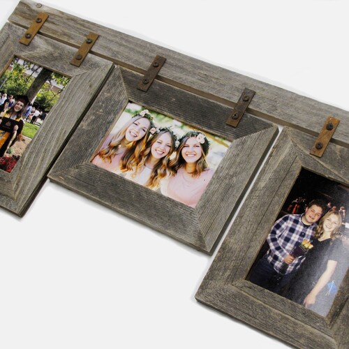 Collage Picture Frame Display 4 Photos on Your Wall | Etsy