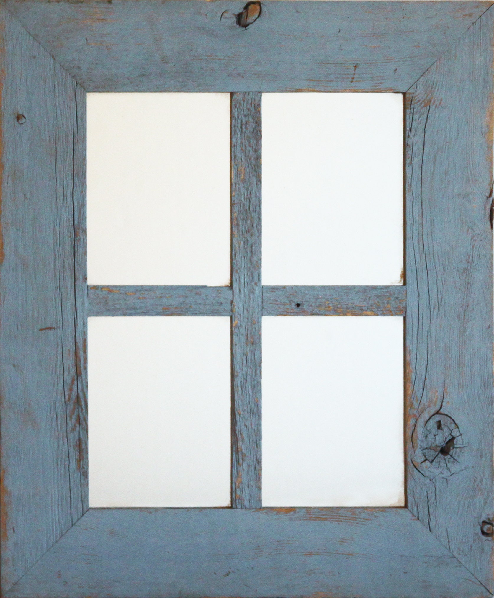 3 Rustic Barn Wood 4 Opening 5x7 Pane Window Frame - Etsy