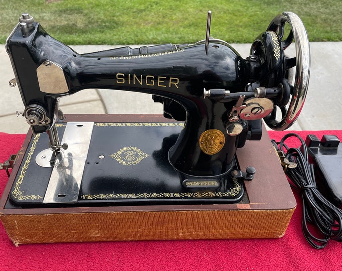 Singer 128 Sewing Machine 1940 Serial No. AF429253 - Etsy