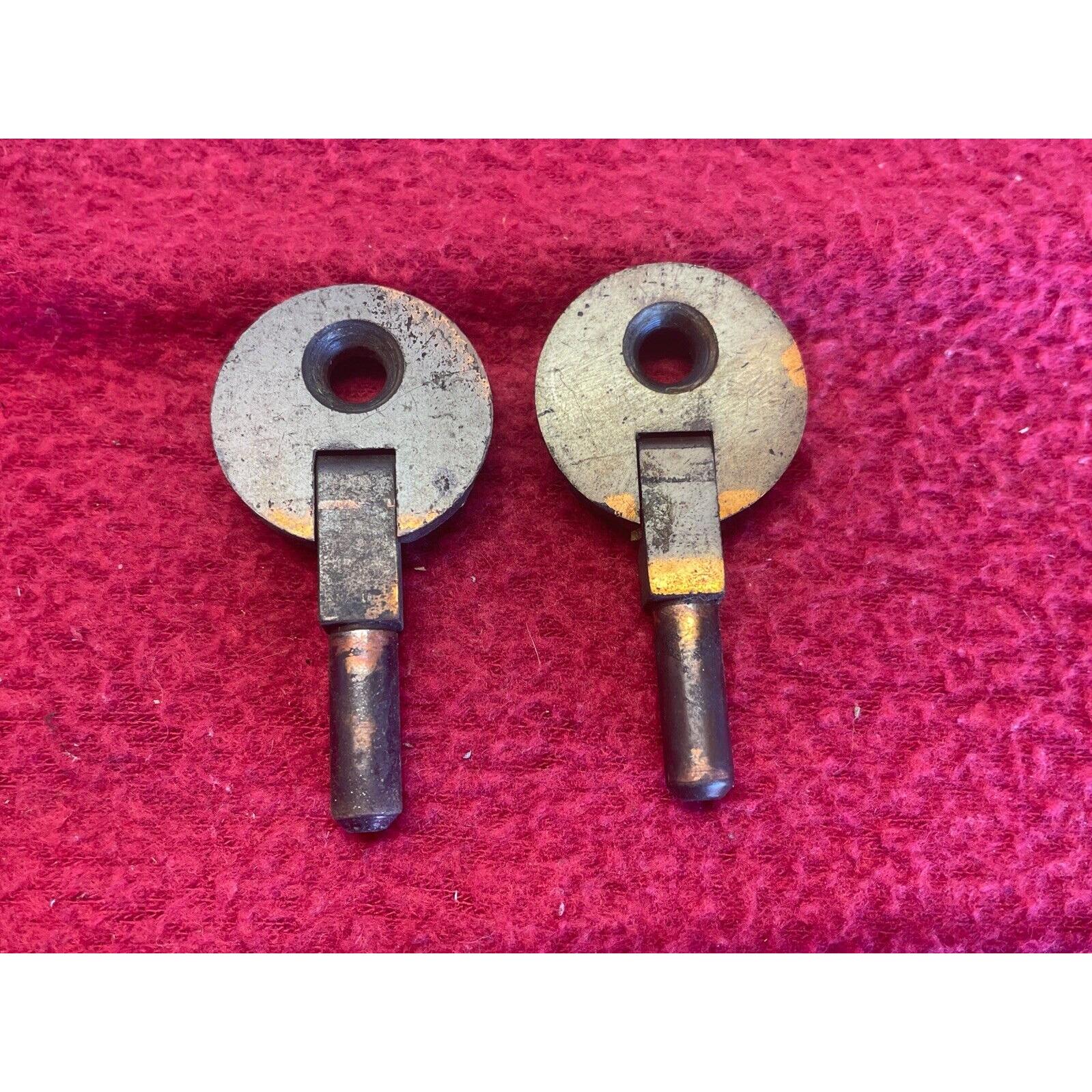 Vintage Singer Treadle Sewing Machine Pin Tilt Hinges Cabinet 1 Hole. A ...
