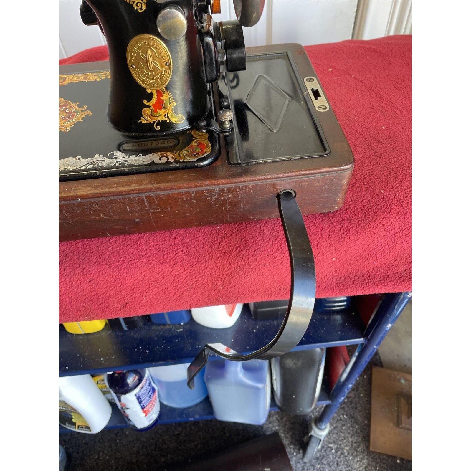 Antique Singer 128 Sewing Machine 1927 Serial # AB857026 - Etsy