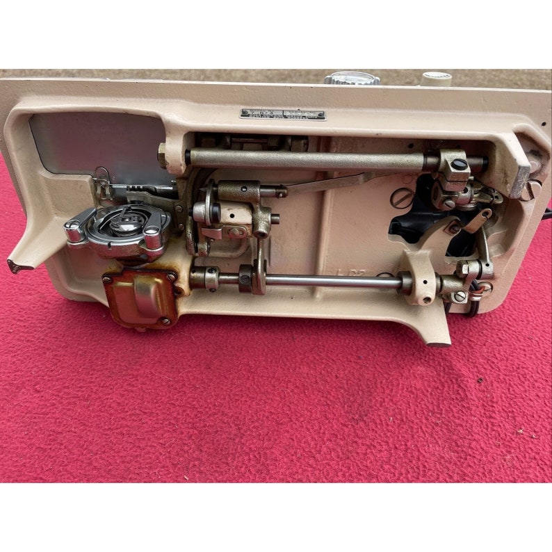 Vintage WHITE Sewing Machine Model 764 With Pedal - Etsy