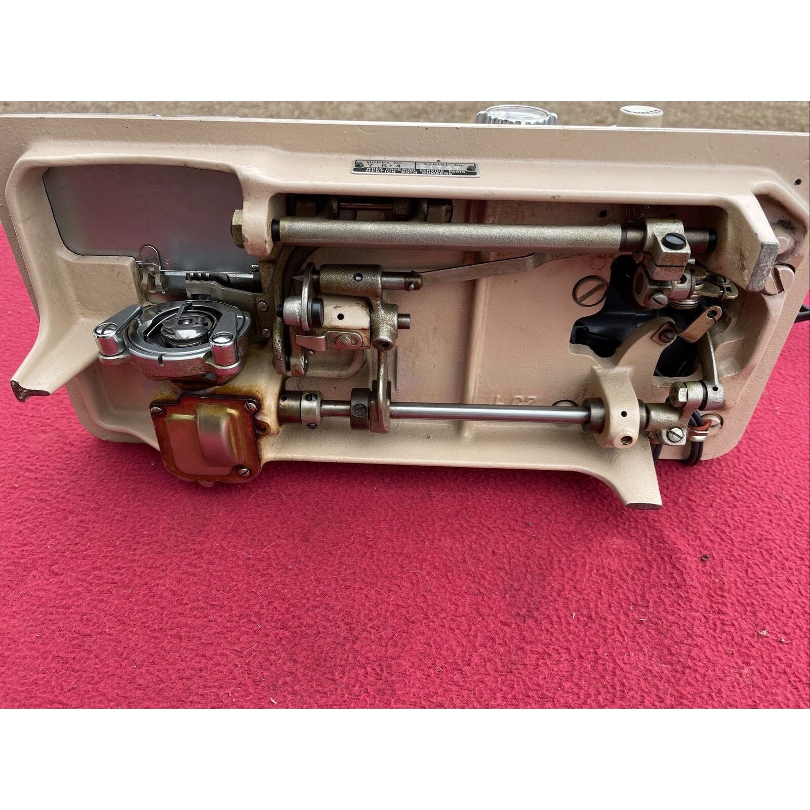 Vintage WHITE Sewing Machine Model 764 With Pedal - Etsy