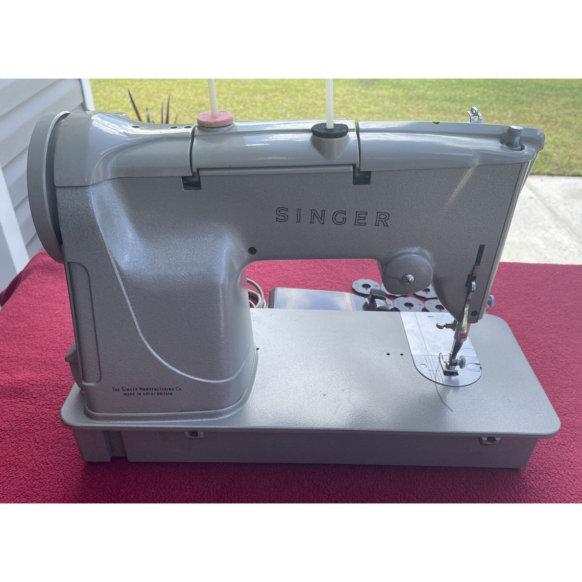 Singer Model 328K Sewing Machine, Made in Great Britain - Etsy