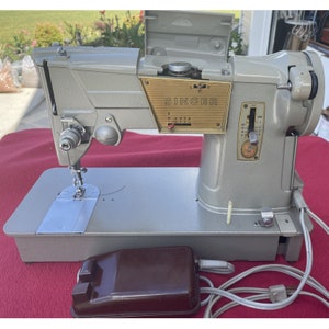 Singer Model 328K Sewing Machine, Made in Great Britain - Etsy
