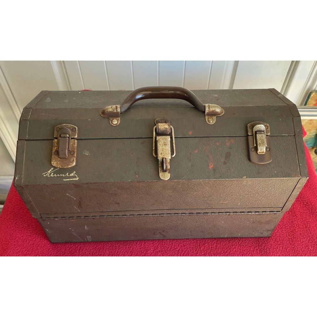 Vtg Model 1017 Kennedy Cantilever Machinist Mechanic Tool Chest Tackle ...