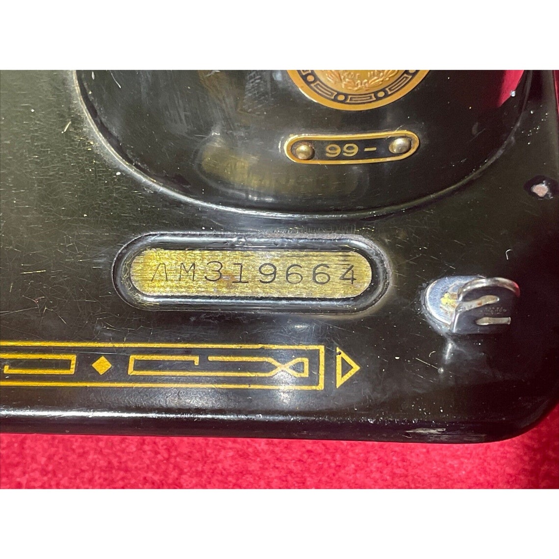 Singer Sewing Machine Model 99, Serviced, AM319664 - Etsy