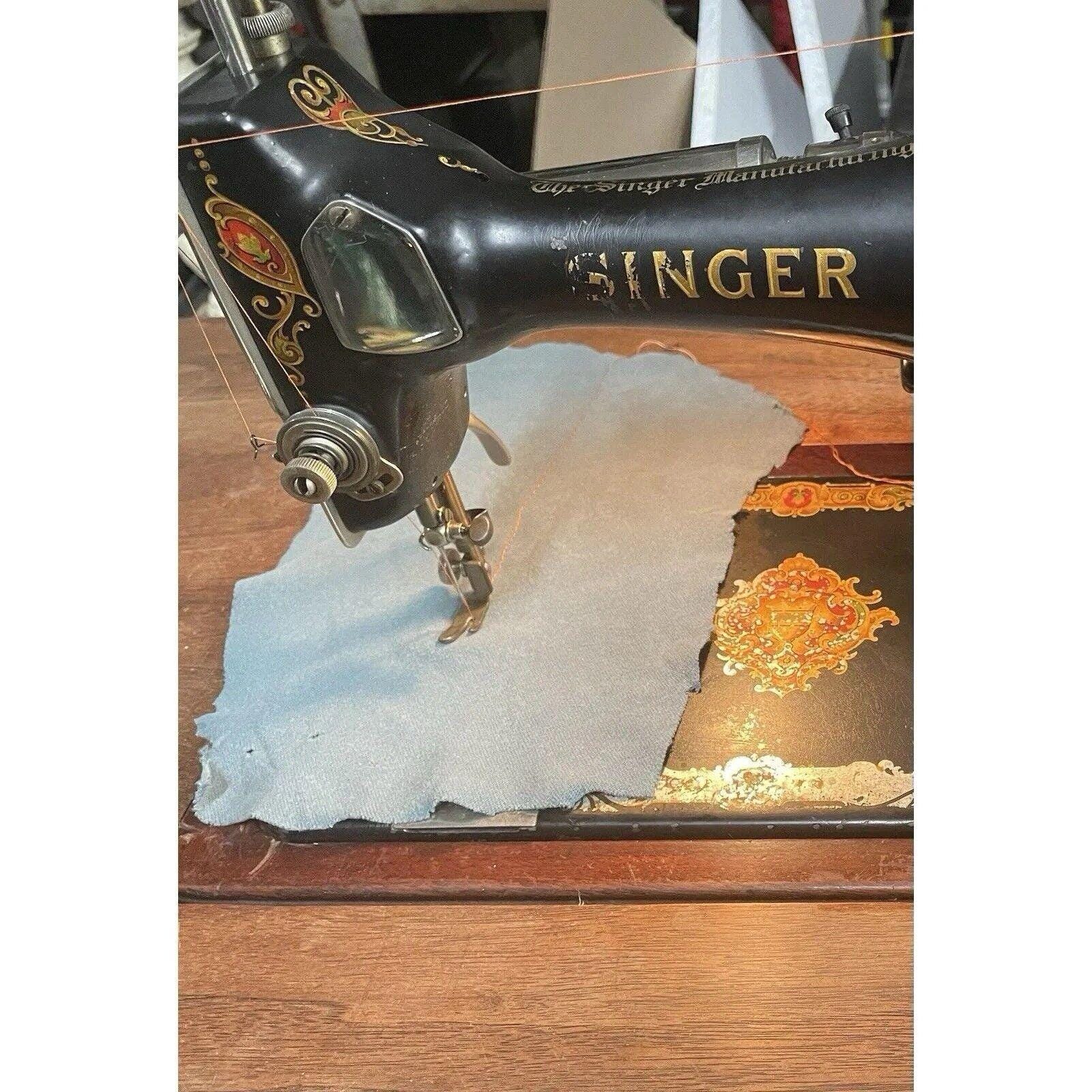 Antique Singer 128 Sewing Machine 1927 Serial # AB857026 - Etsy