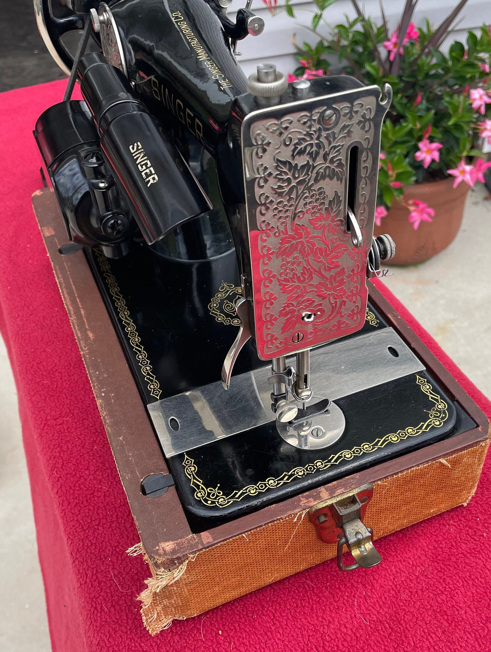 Singer 128 Sewing Machine 1940 Serial No. AF429253 - Etsy