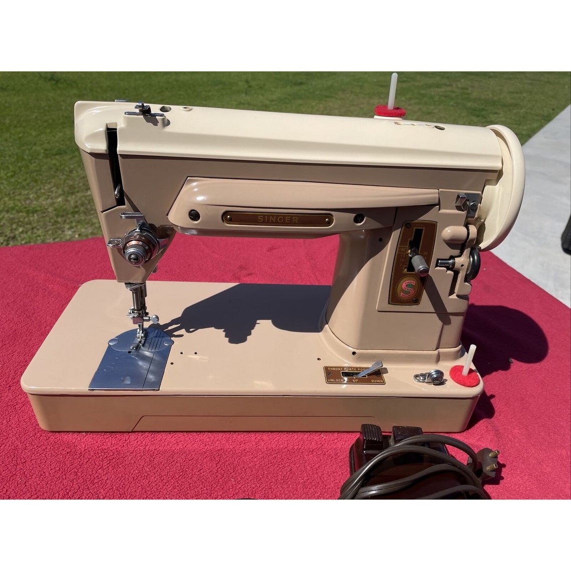 Singer 404 Sewing Machine With Case 1959 Serial AM987920 - Etsy