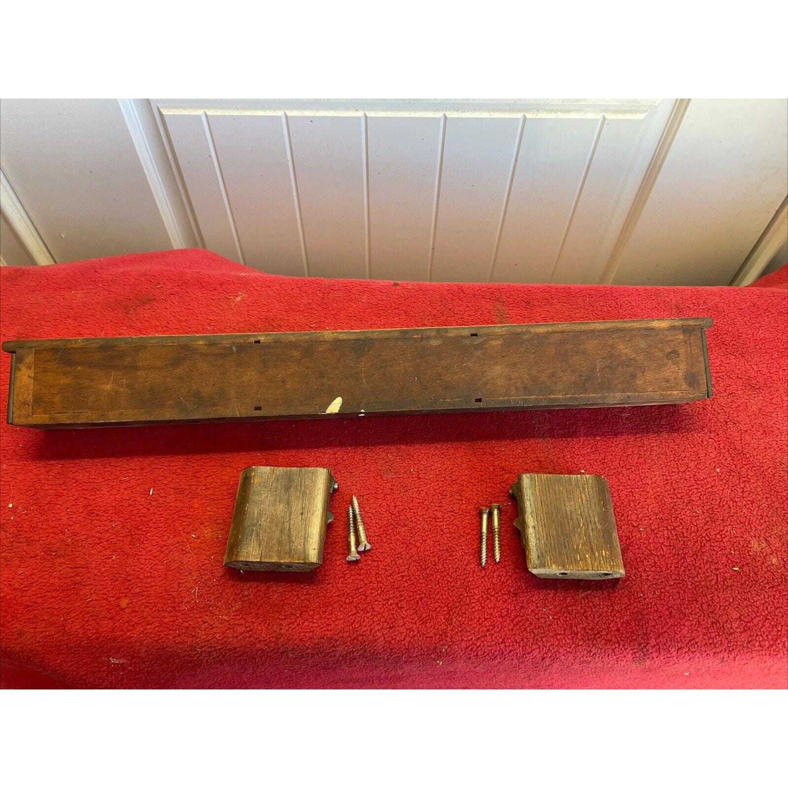 Singer Treadle Sewing Machine Tilt Out Front Drawer / Hinge Blocks ...