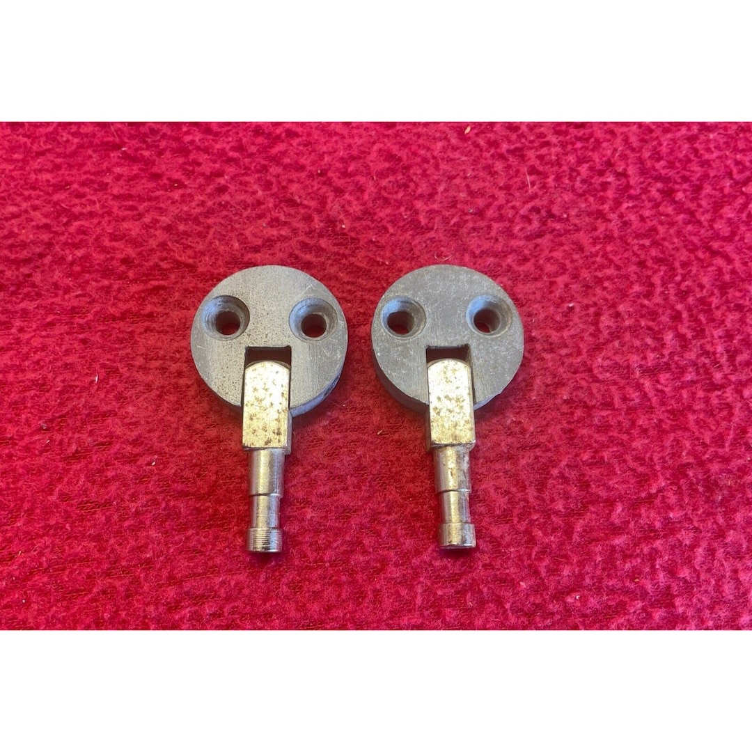 Vintage Singer Sewing Machine Cabinet Head Pin Hinges, 2 Screw, Steel ...