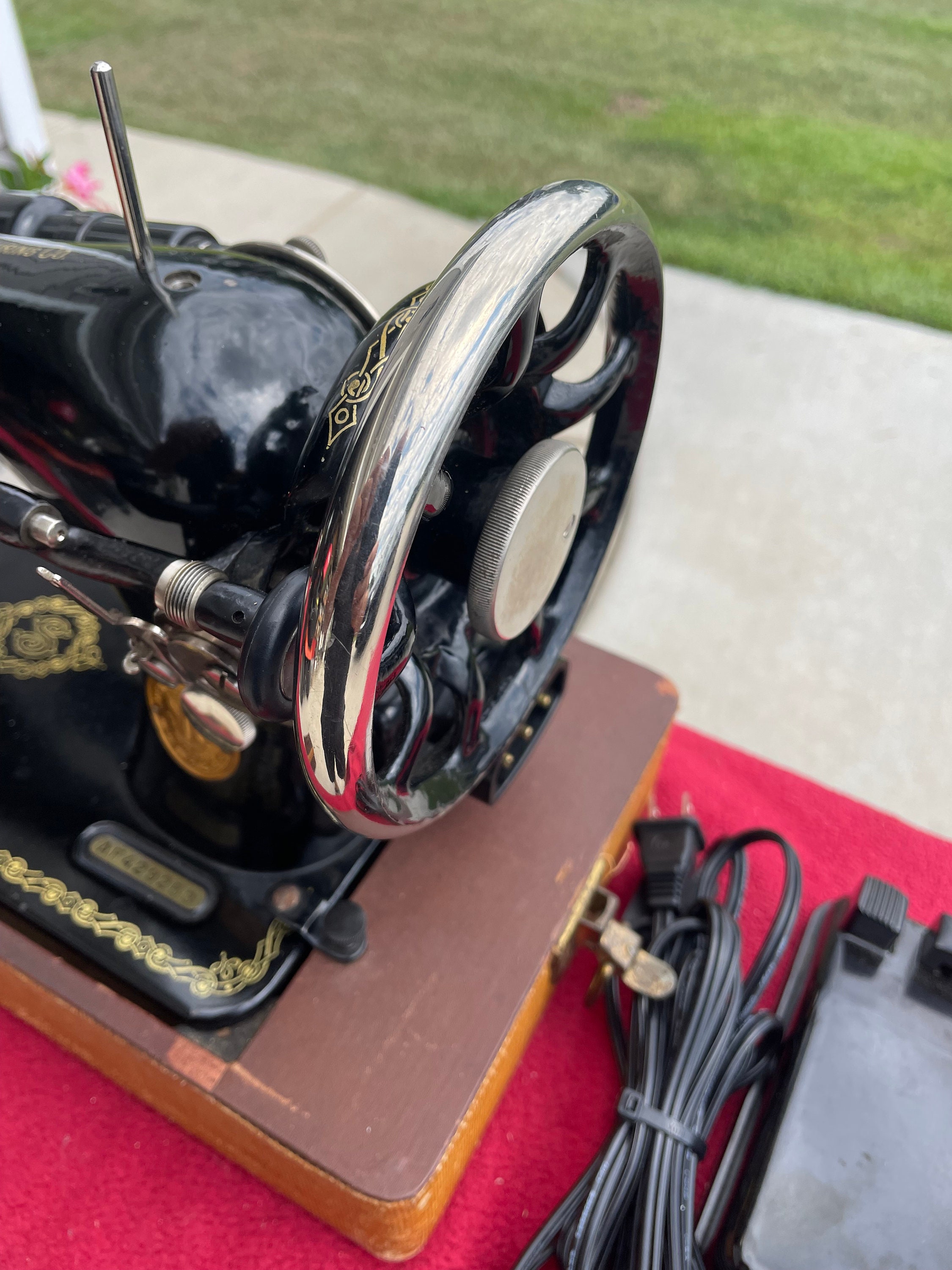 Singer 128 Sewing Machine 1940 Serial No. AF429253 - Etsy