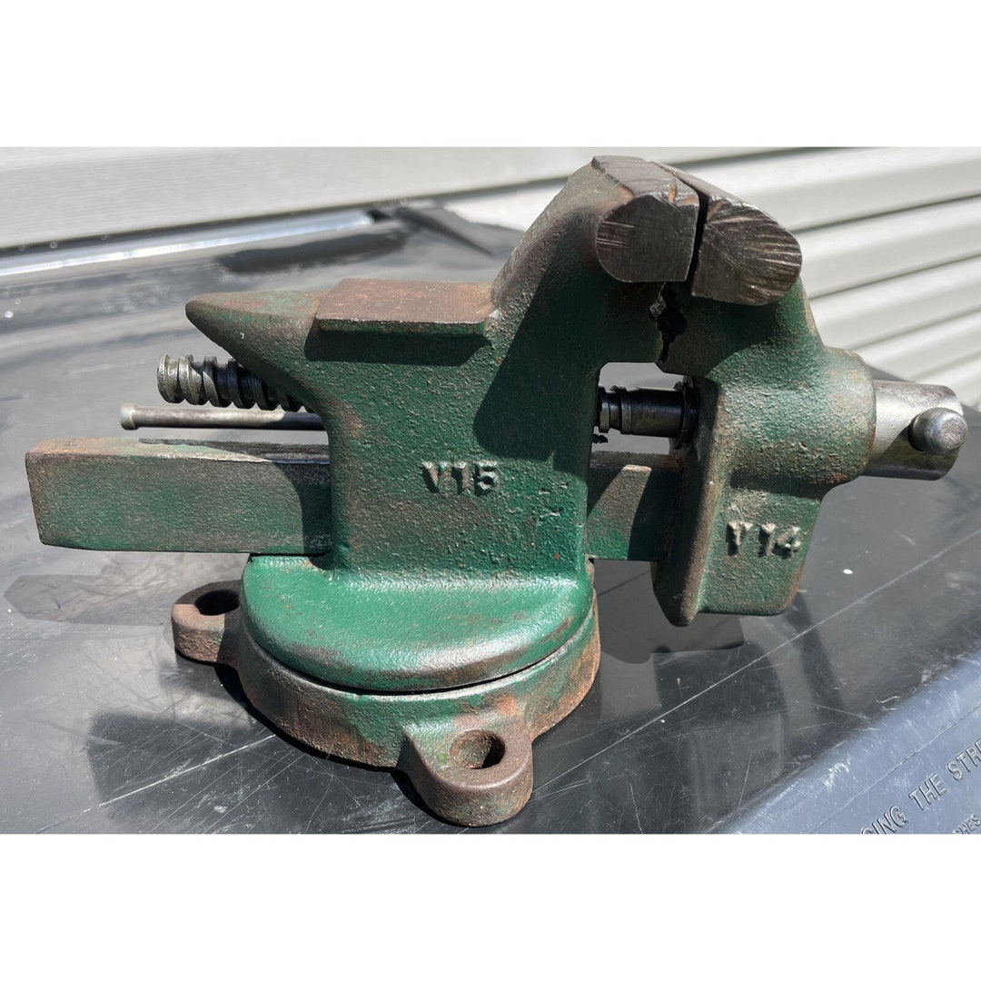 Vintage ECLIPSE Swivel Vise- 3" Jaws - Etsy
