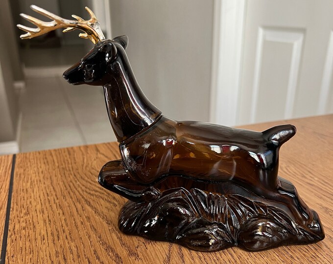 Vintage Avon "ten Point Buck" Wild Country After Shave Decanter Bottle ...