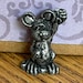 Vintage Mini Pewter Mouse Animal Figurine 1.25 X 3/4 Vintage ...
