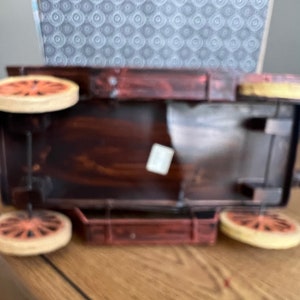 Vintage Large Tin Ford Model T Car Toy/display 9" Tx13.5" L X 6.5" W ...