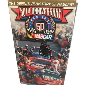 Vtg NASCAR - 50th Anniversary - ESPN Video - 5 VHS Tape Box Set ...