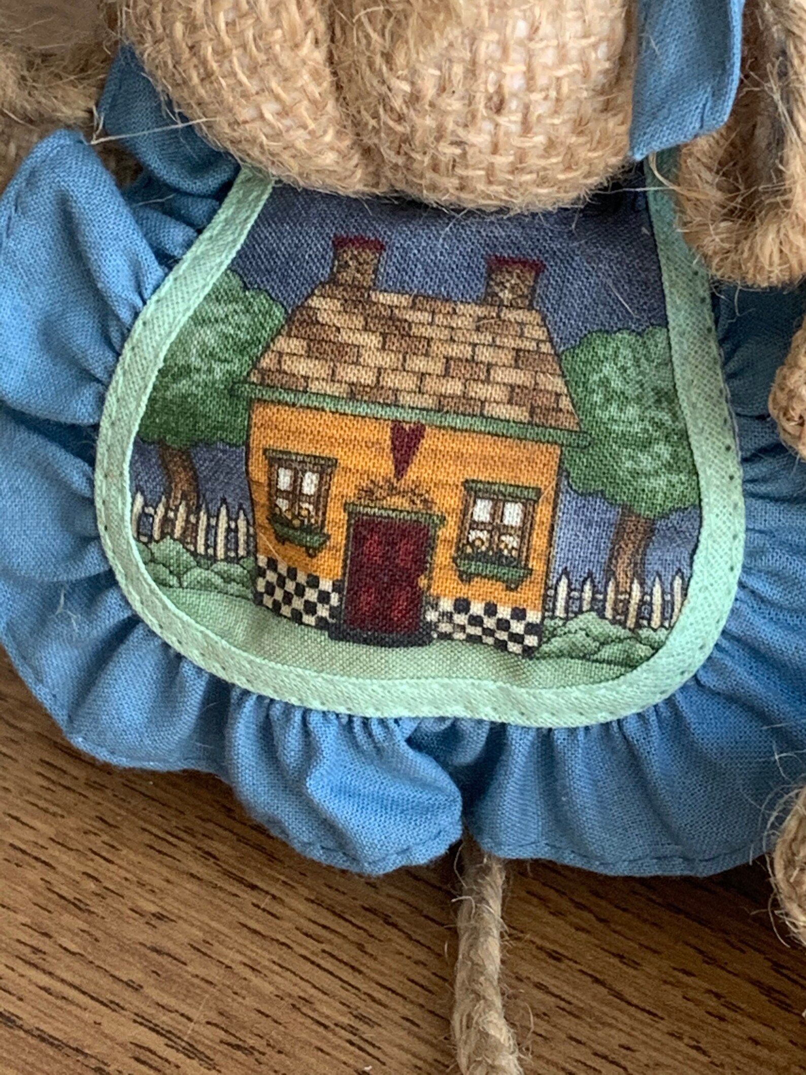 Vtg Set of 3 Handmade Burlap Broom Stuffed Mice Animals Family - Etsy