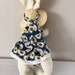 Anco 1996 Vintage Ear Soft Body Cloth Female Bunny Rabbit Doll 17 ...