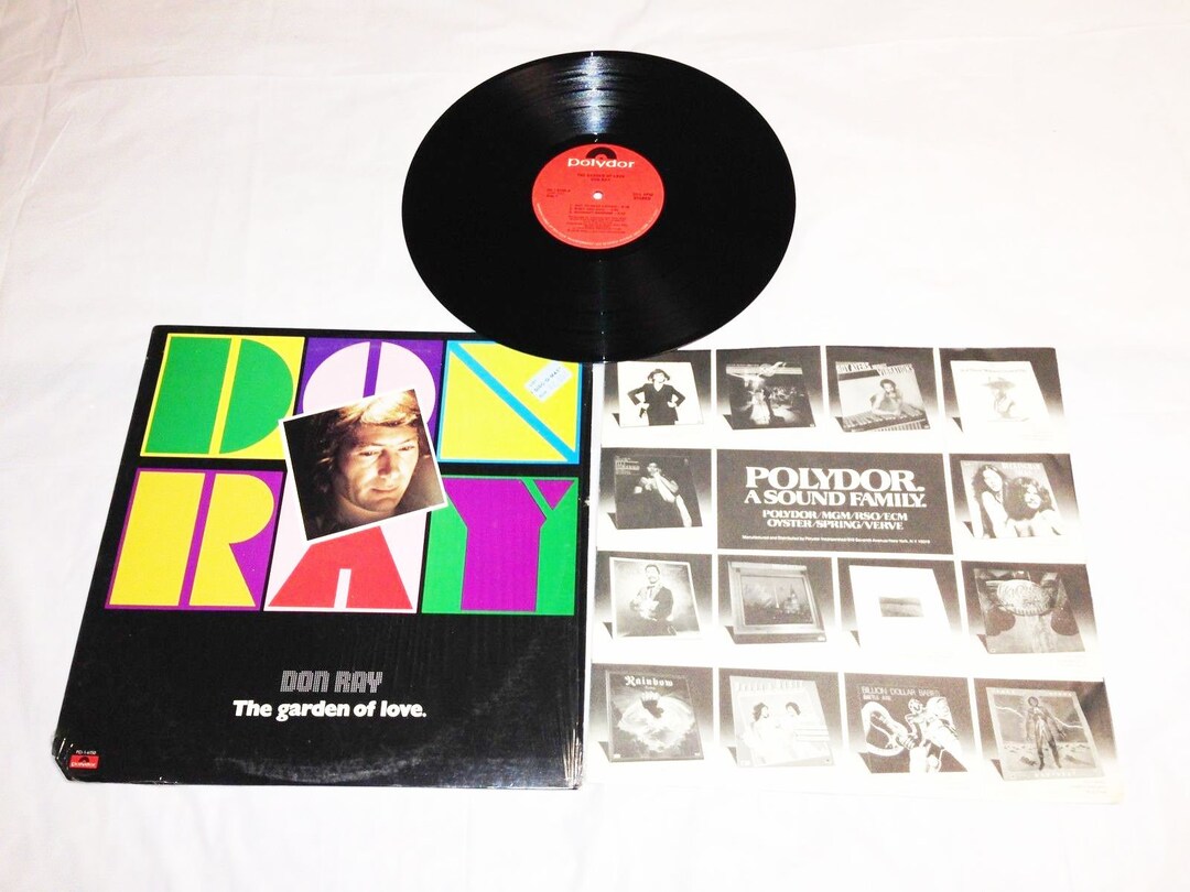 Don Ray Album-garden of Love LPPD-1-6150 1978 - Etsy