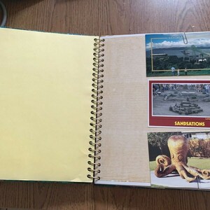 Vintage Postcard Album With Collection of 53+ Unused Post Cards Photo ...