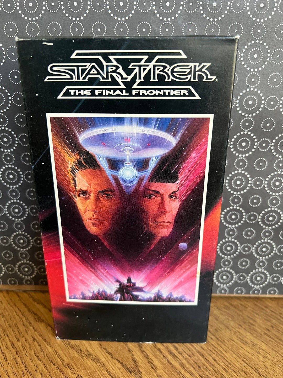 Vintage 1989 Star Trek V the Final Frontier VHS Video Tape William ...