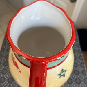 Vintage Retired Hausenware by Jane Mitchell Holly & Mistletoe With Red ...